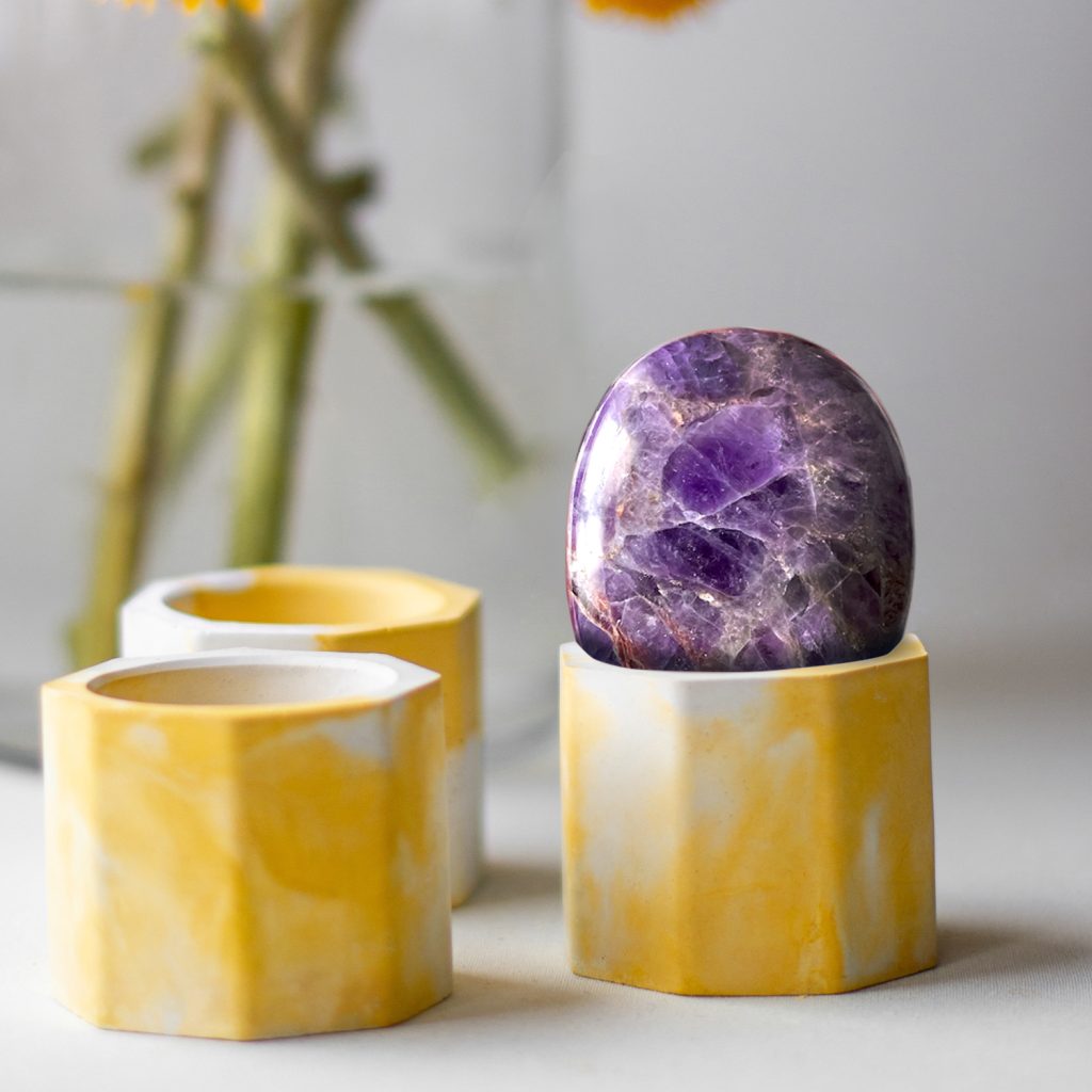 Buy Amethyst Crystal Palm Stone Wholesale | Bulk Crystals