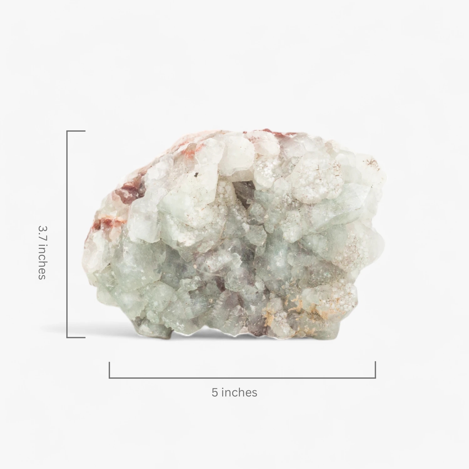 Apophyllite with Stilbite | 830 grams (1.8lb) Cluster