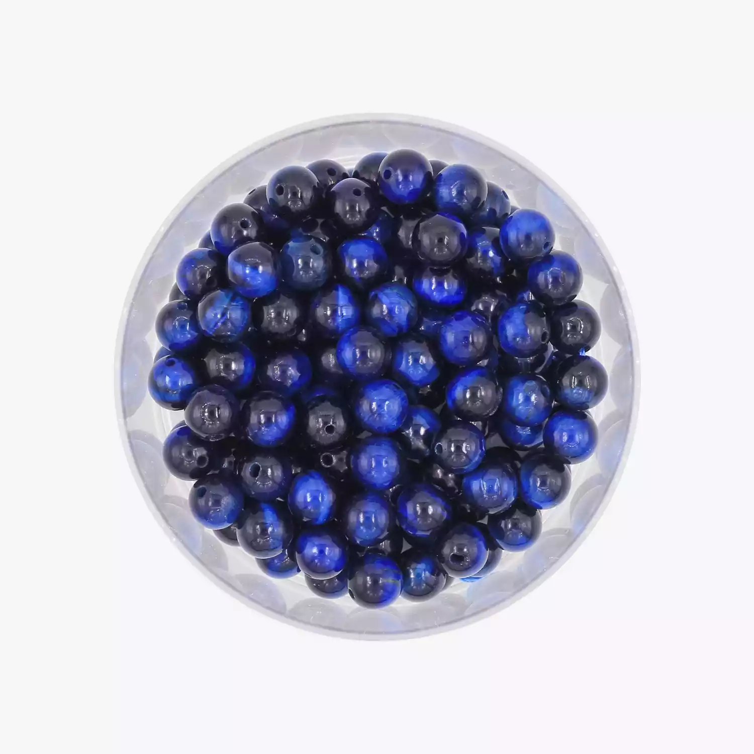 Blue Tiger Eye 8mm Beads for Jewelry Making