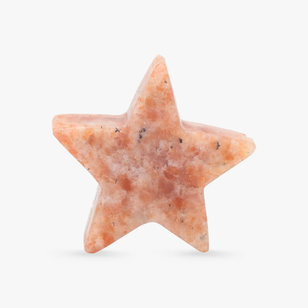 Sunstone Stars Carving | Crystal Carving Wholesale | ToCrystal