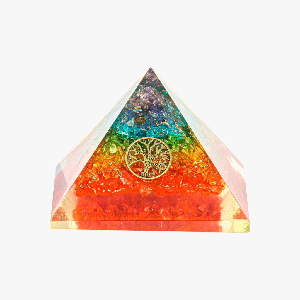 Wholesale Seven Chakra Pyramid | 7 Chakra Crystal Pyramid