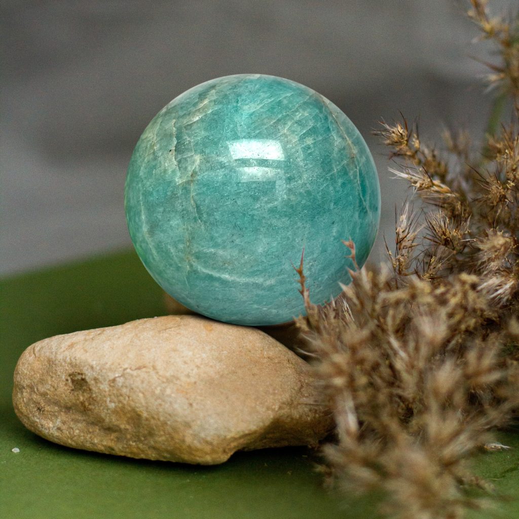 Buy Amazonite Sphere Wholesale | Natural Crystal Spheres