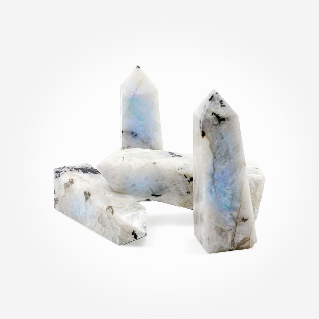 Buy Rainbow Moonstone Tower Crystal Wholesale | Tocrystal