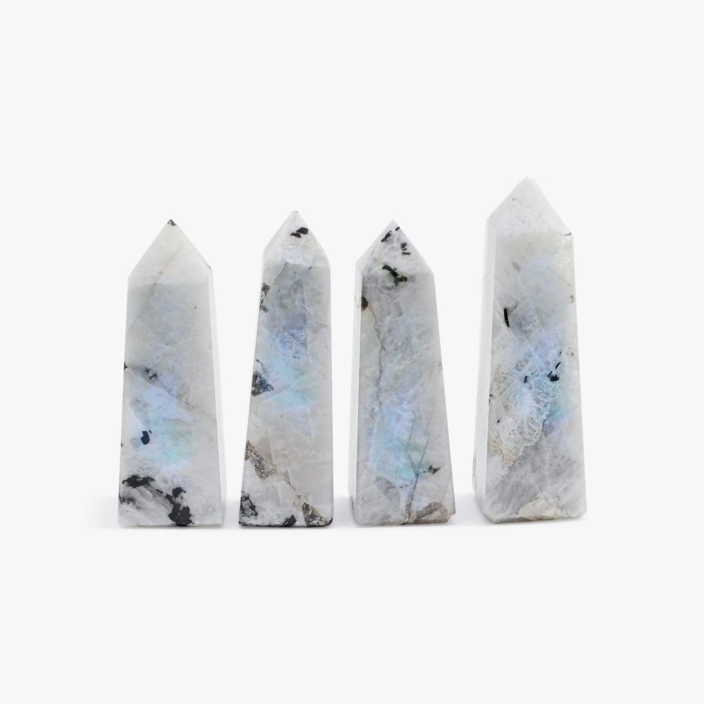 Buy Rainbow Moonstone Tower Crystal Wholesale | Tocrystal
