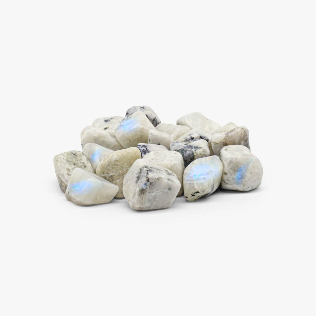 Rainbow Moonstone Tumbled Stone | Wholesale Crystals And Gems